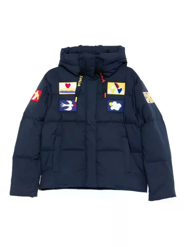 Rossignol Appliqué Hooded Jacket - Blue