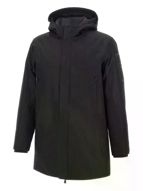 BOSS Hexatech Drawstring Hooded Coat