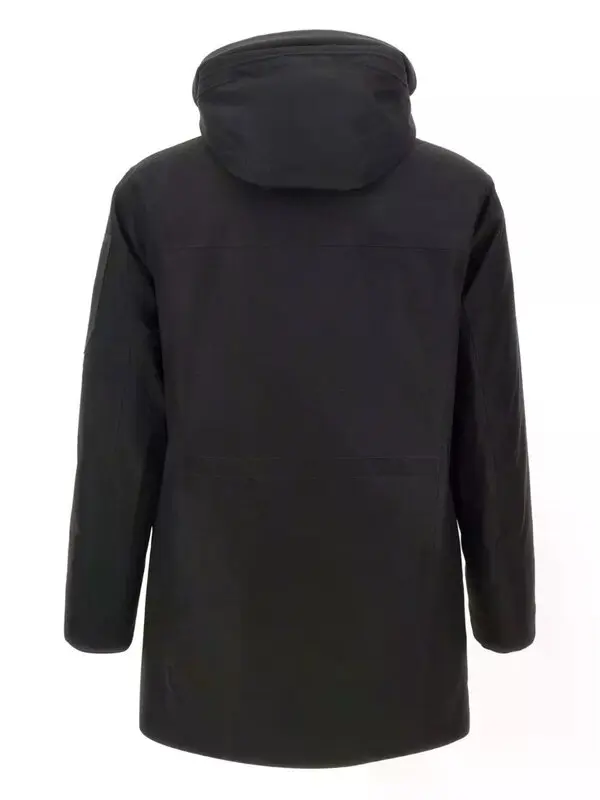BOSS Hexatech Drawstring Hooded Coat