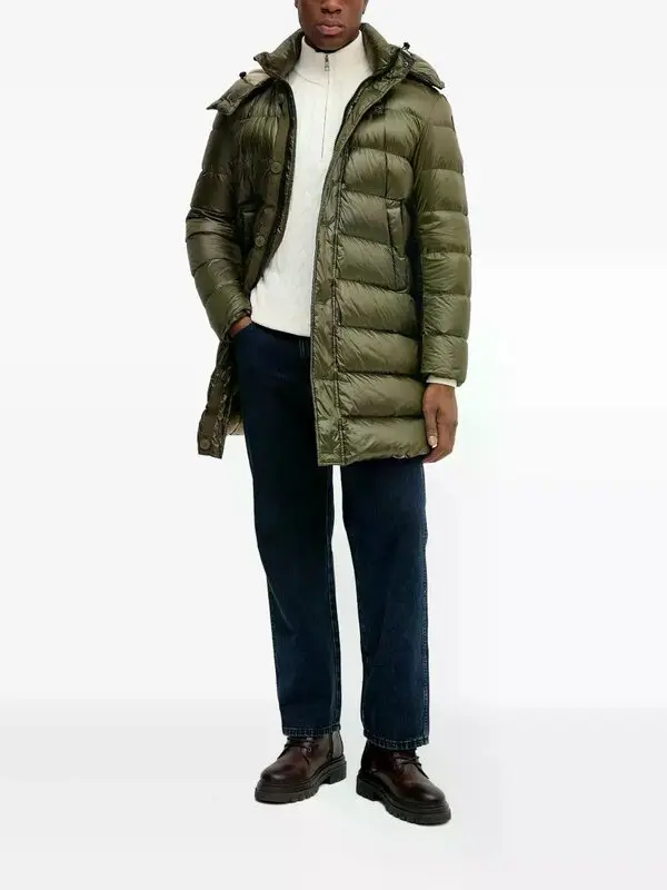 BLAUER. Long-sleeve Quilted Coat