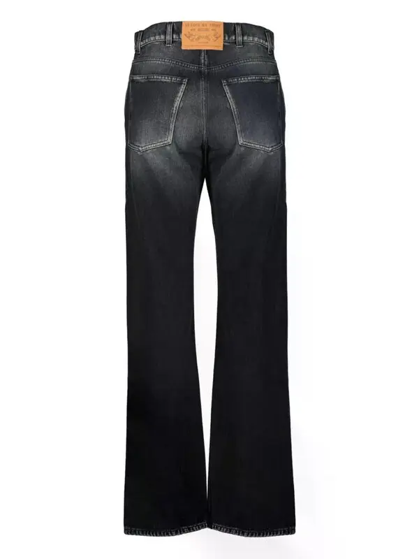 Moschino Faded Five-pocket Jeans