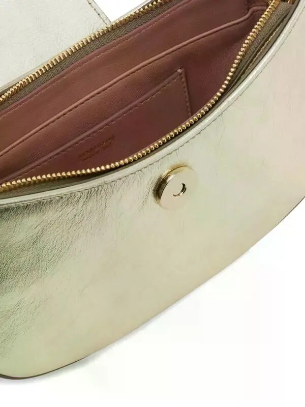 FERRAGAMO Gancini Zip Shoulder Bag
