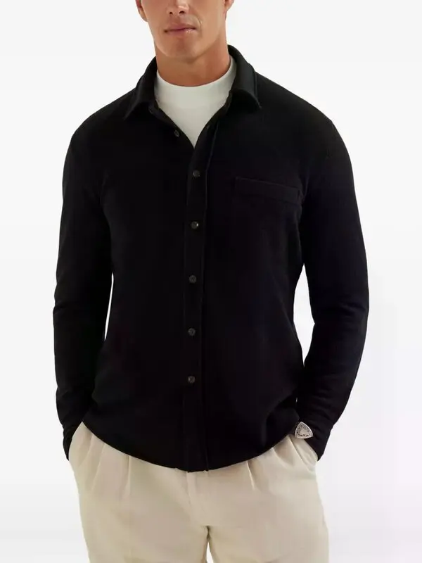 Brunello Cucinelli Knitted Shirt