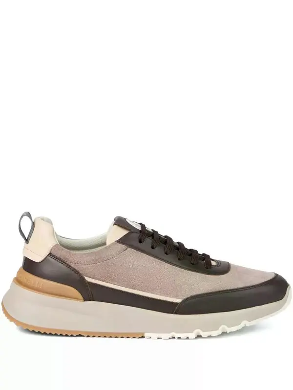 Brunello Cucinelli Suede Sneakers - Brown