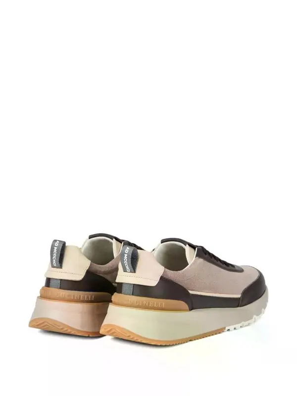 Brunello Cucinelli Suede Sneakers - Brown