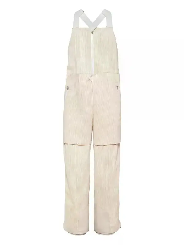Brunello Cucinelli Corduroy Jumpsuit - Neutrals