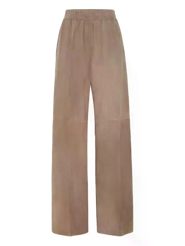 Brunello Cucinelli Suede Trousers