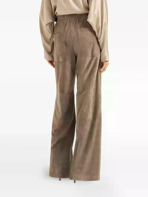 Brunello Cucinelli Suede Trousers