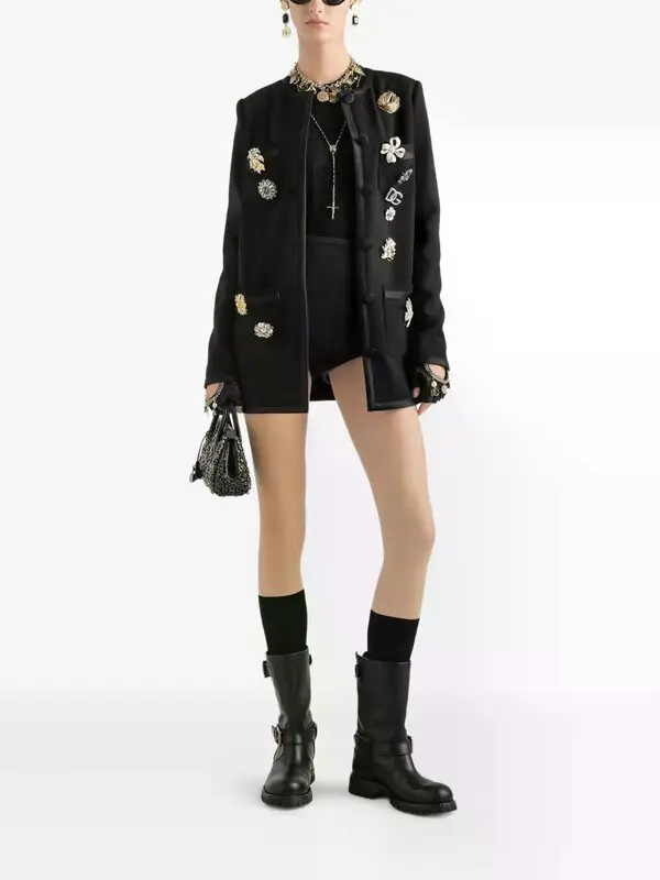Dolce & Gabbana Embellished Button-front Jacket