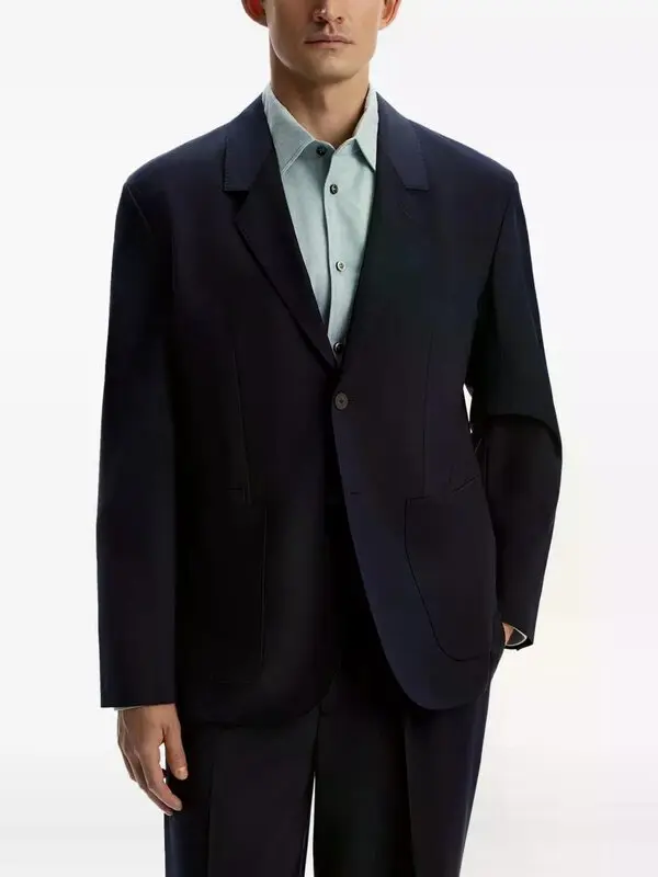 12 STOREEZ Wool-blend Blazer