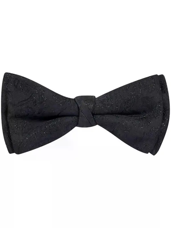 Etro Jacquard Bow Tie - Black