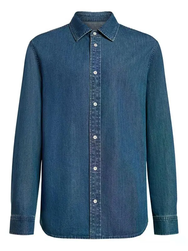 12 STOREEZ Buttoned Denim Shirt
