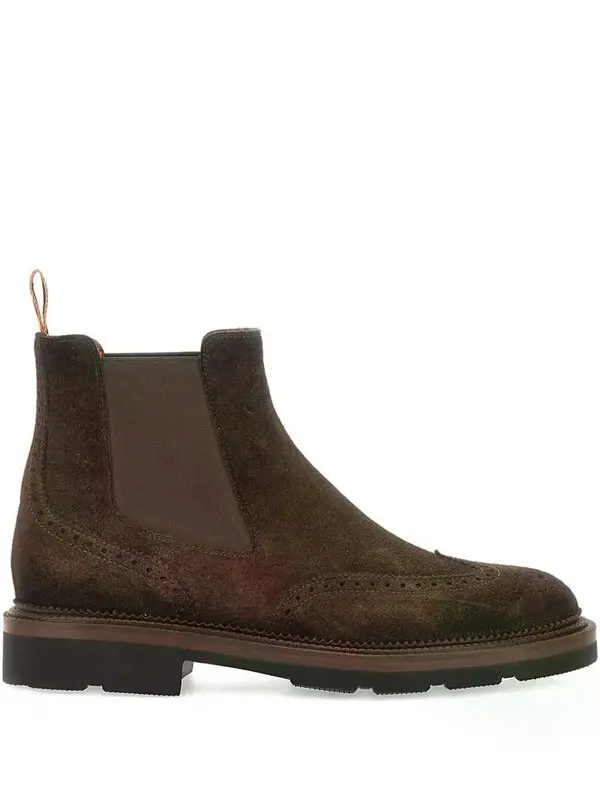 Santoni Kalamaboot Chelsea Boots - Brown