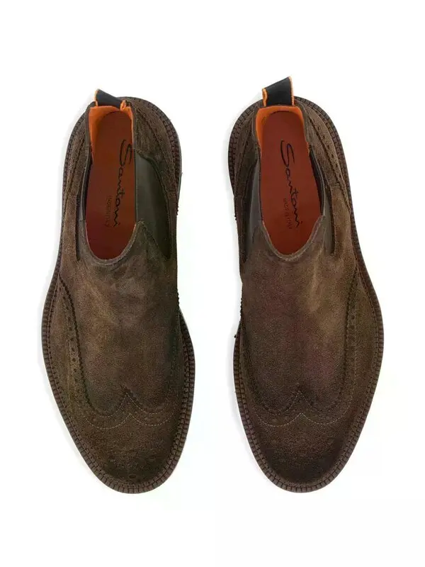 Santoni Kalamaboot Chelsea Boots - Brown