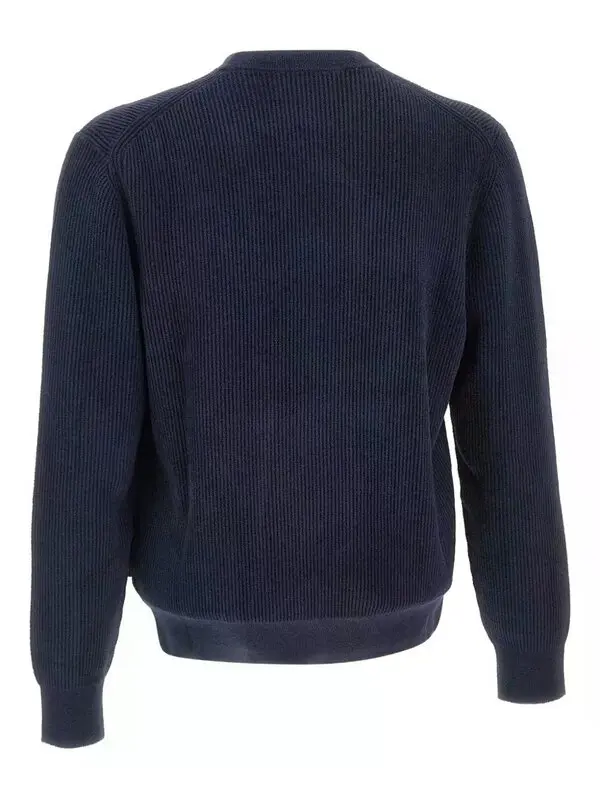BOSS Ribbed Crew-neck Sweater