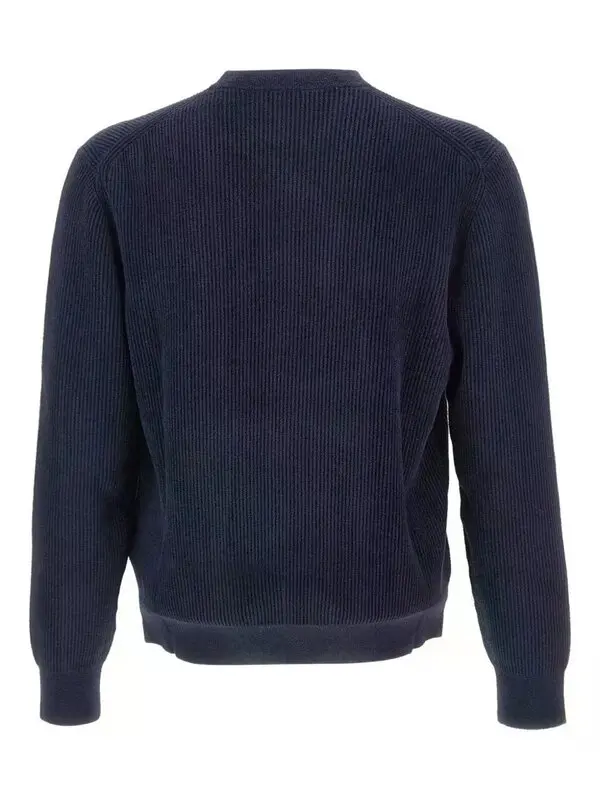 BOSS Ribbed Crew-neck Sweater