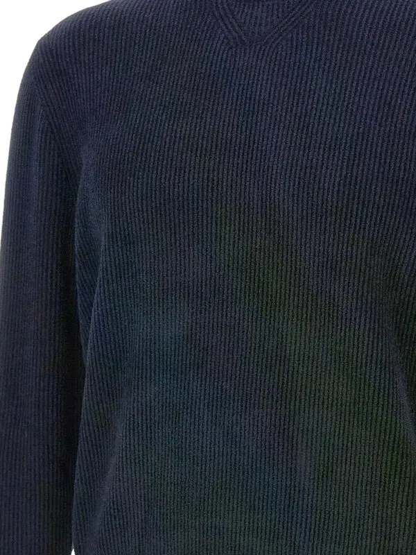BOSS Ribbed Crew-neck Sweater