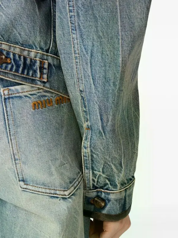 Miu Miu Patch-pocket Jeans