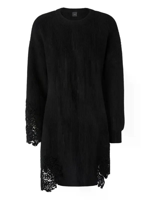 Pinko Lace Panel Mini Dress