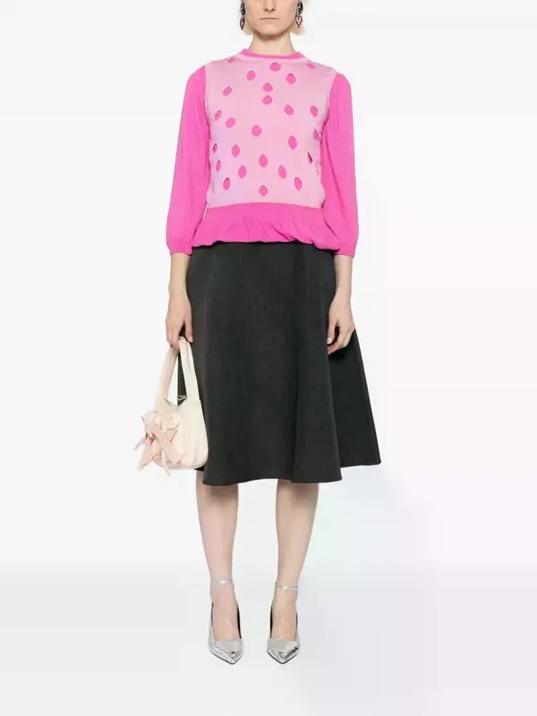 MSGM A-line Skirt