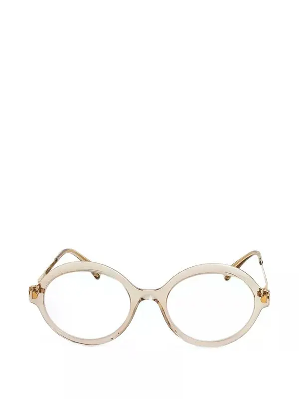 Mykita Noomi Round Frame Eyeglasses - Neutrals