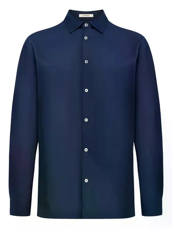 12 STOREEZ Buttoned Voile Shirt