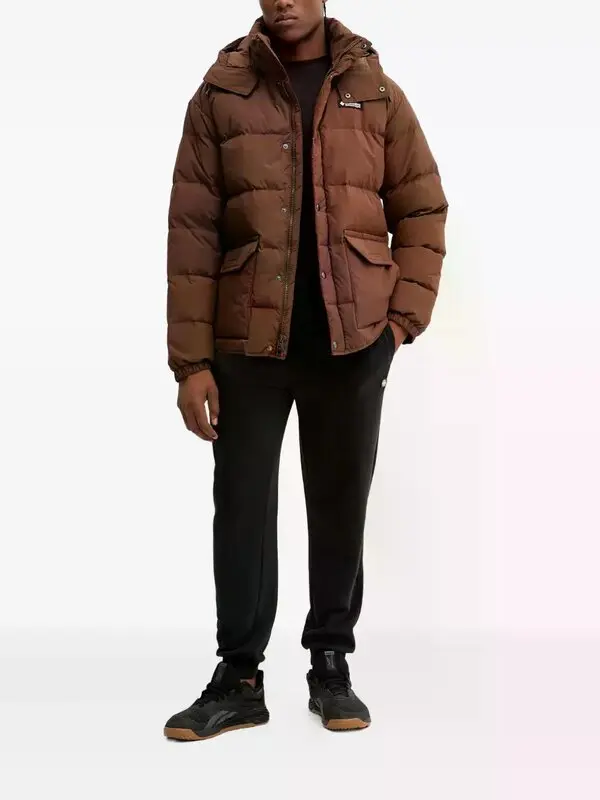 Columbia Padded Hooded Jacket - Brown
