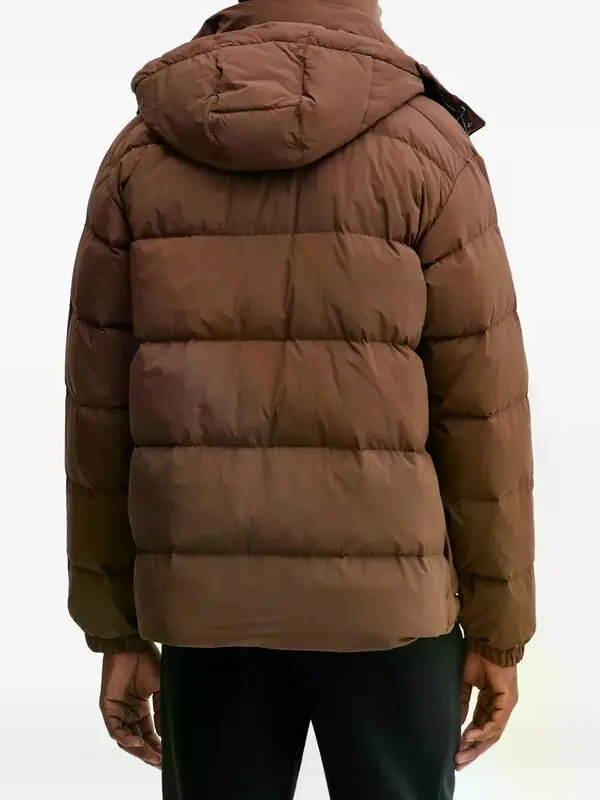 Columbia Padded Hooded Jacket - Brown