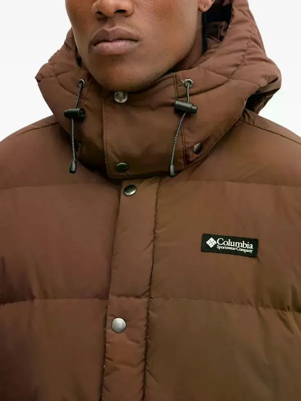 Columbia Padded Hooded Jacket - Brown