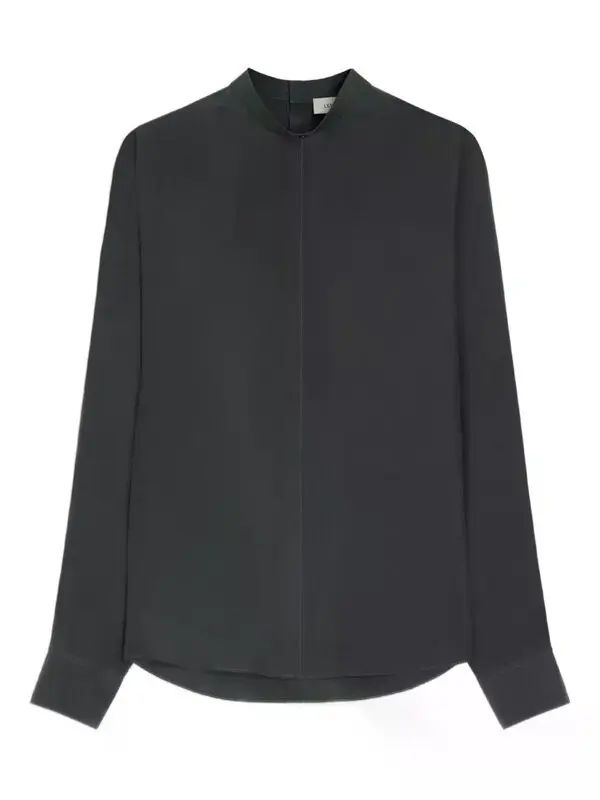 LEMAIRE Long-sleeve Plastron Blouse
