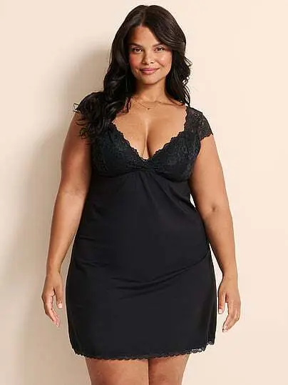 Victoria's Secret Adore Me Juliet Slip - Black