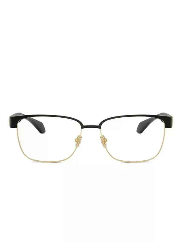 Versace Rectangle-frame Glasses - Black