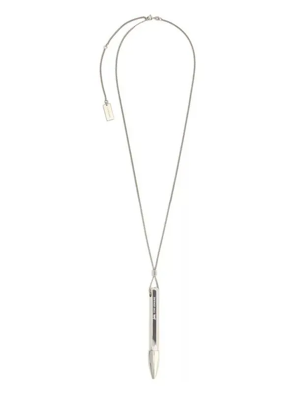 LEMAIRE Aubock Pen-pendant Necklace - Silver