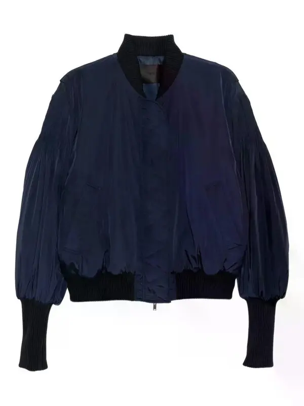 YCH Pleated-sleeve Jacket