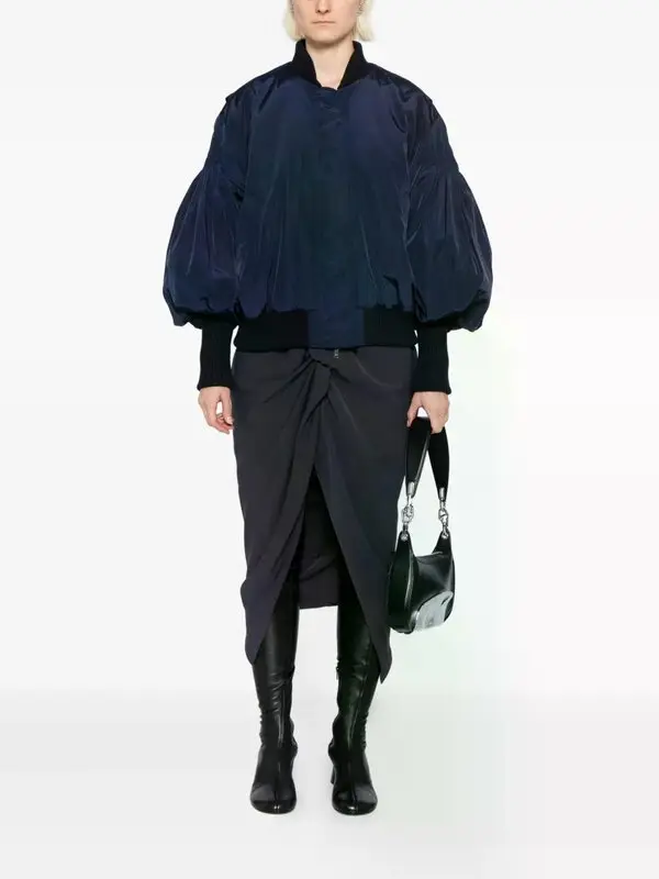 YCH Pleated-sleeve Jacket