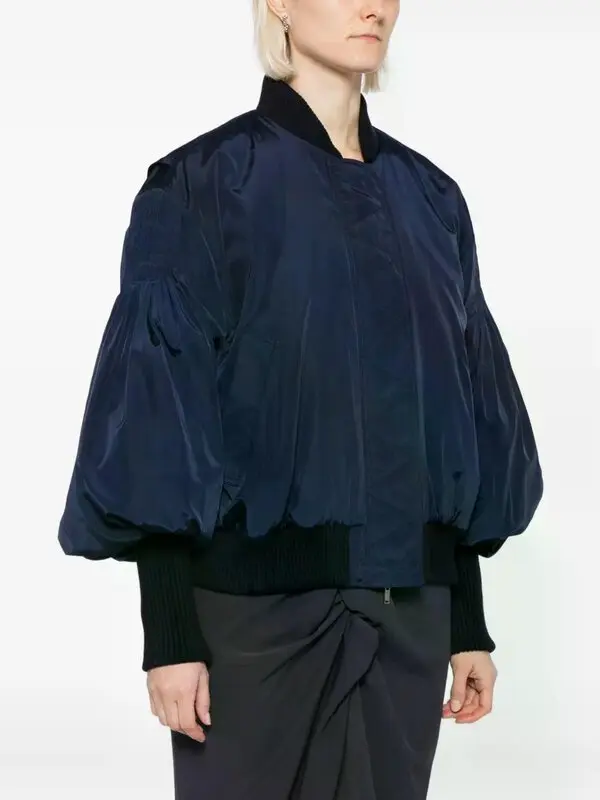 YCH Pleated-sleeve Jacket