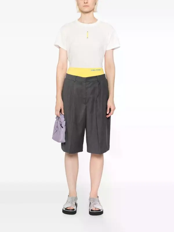 Mira Mikati Tailored Wool Shorts