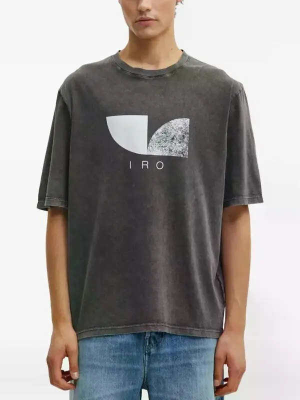 IRO PARIS Print Crew Neck T-shirt