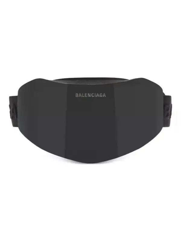 Balenciaga Ski Mask Goggles - Black