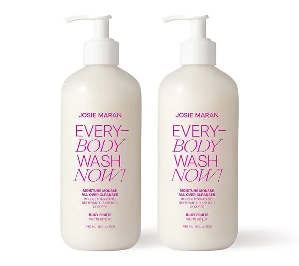 JOSIE MARAN Josiemaran Everybody Wash Now Argan-infused Bo Dy Cleanser Duo - One-color