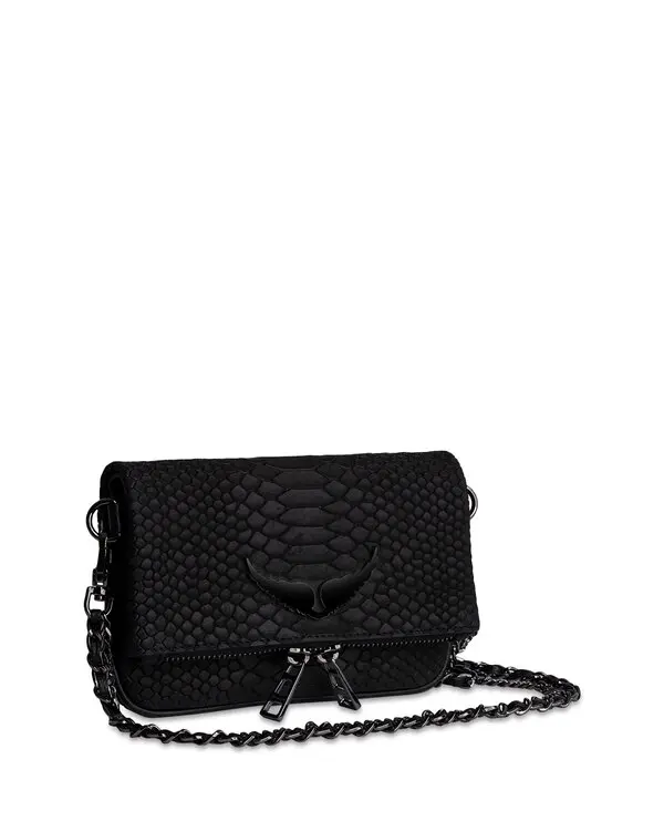 Zadig&Voltaire Rock Savage Nano Quilted Leather Crossbody Bag