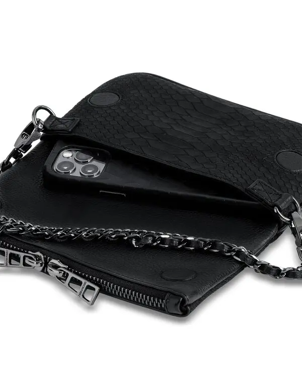 Zadig&Voltaire Rock Savage Nano Quilted Leather Crossbody Bag