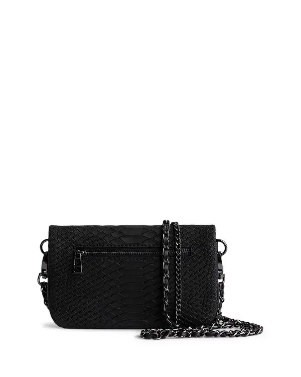 Zadig&Voltaire Rock Savage Nano Quilted Leather Crossbody Bag