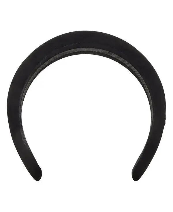 Balenciaga Holli Headband - Black/shiny Silver