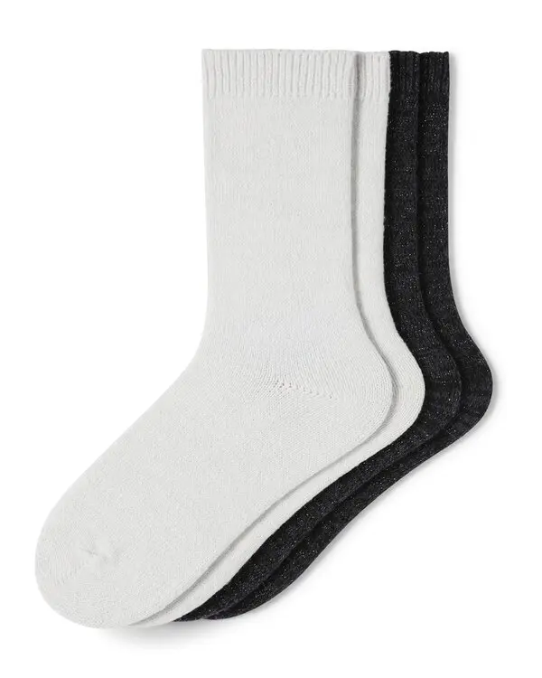 Hue Sparkle Marled Crew Socks Pack