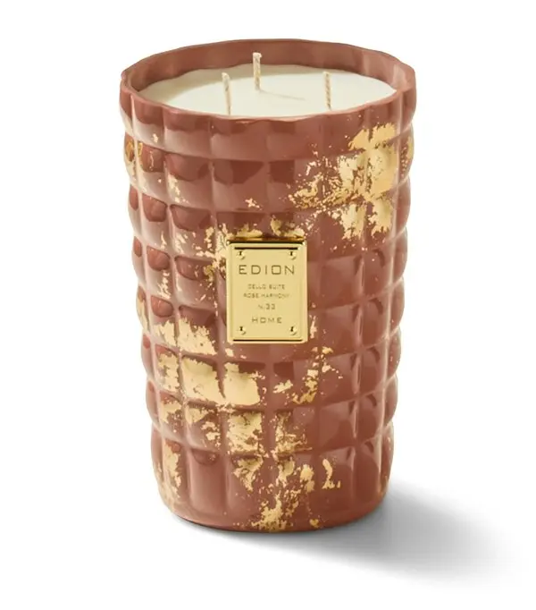 EDION No.33 Cello Suite Rose Harmony Candle - Pink