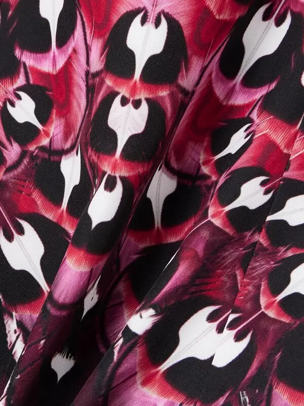 MARY KATRANTZOU Beaux Printed Crepe Midi Dress