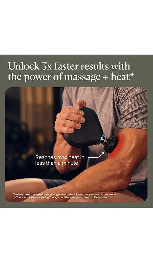 THERABODY Theragun Mini Plus Portable Massage Gun With Heat