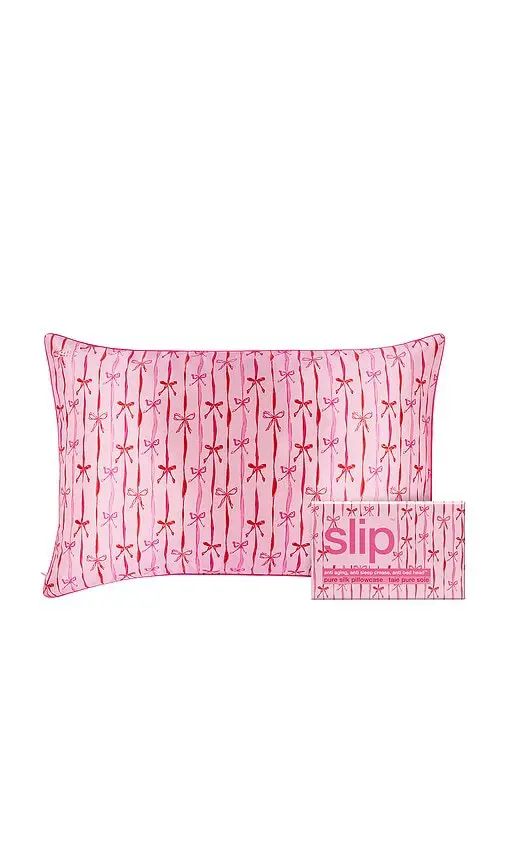 Slip Queen Pillowcase In Pink - Strawberry Cupcake