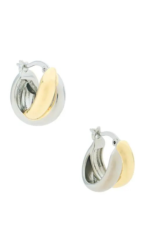Shashi Ross Hoop Earrings - Gold